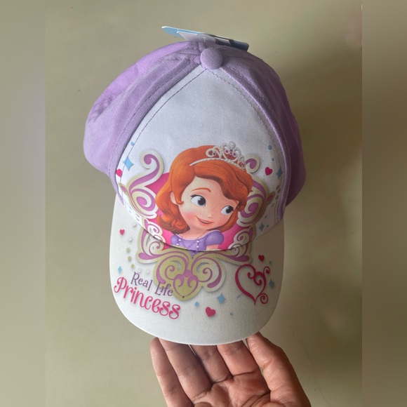 Disney | Accessories | Disney Sofia The First Princess Kids Cap | Poshmark